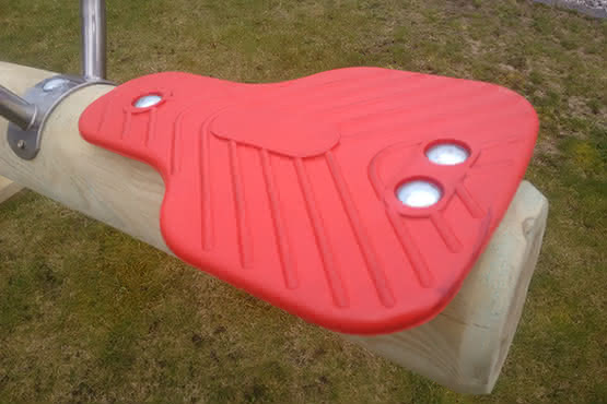 Holzbalken-Wippe Anton 4,00 m